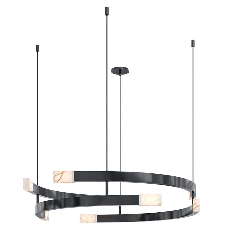Trace Circular Suspension Lamp (395682) 3D model - Download 3D model ...
