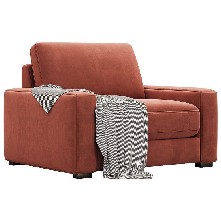 Remington Sofa 128 By Arhaus (395731) 3D model - Download 3D model ...