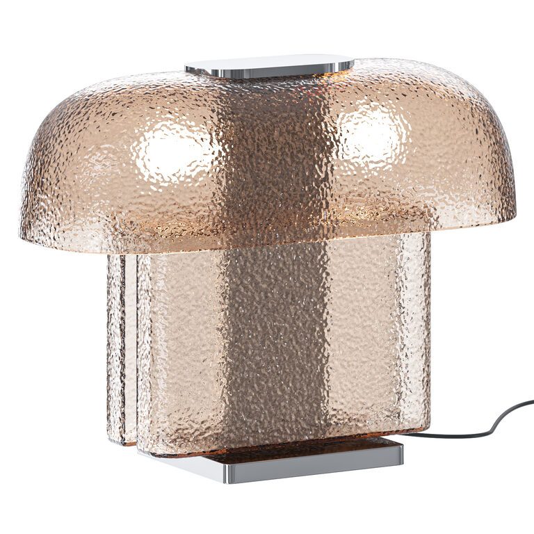 Esca Table Lamp No 1 in Cast Glass (395799) 3D model - Download 3D ...