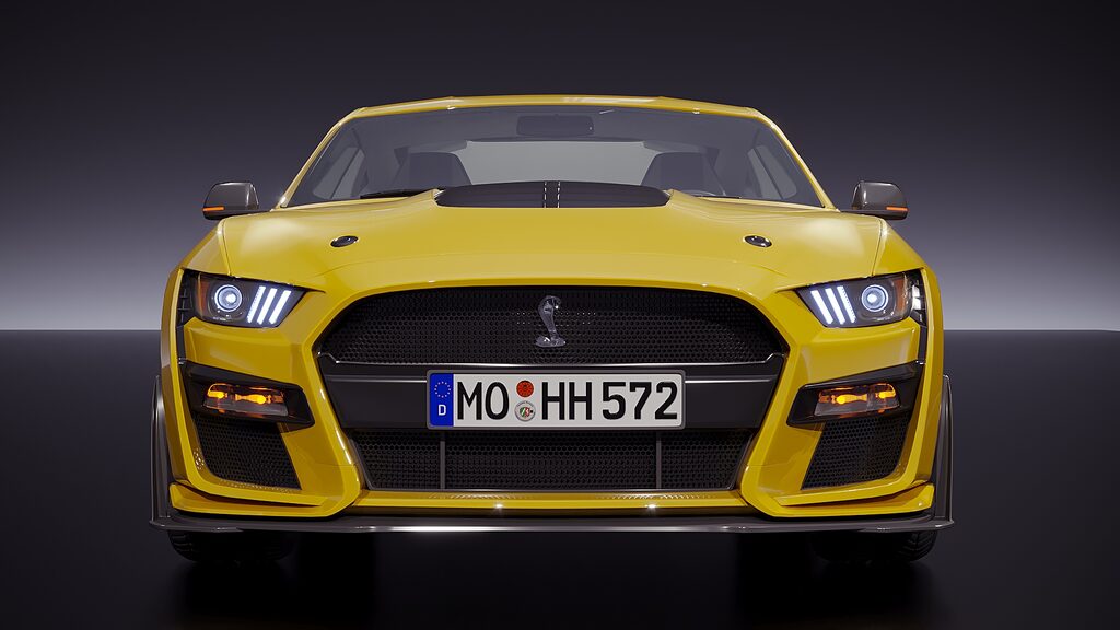 Ford Mustang Shelby GT500 2017 automobile (395833) 3D model - Download ...