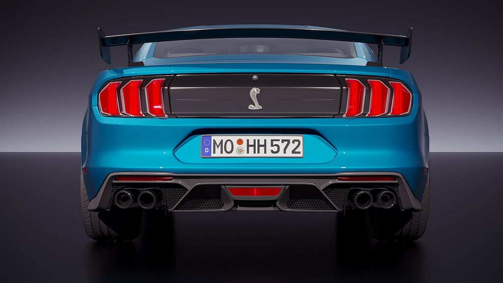 Ford Mustang Shelby GT500 2020 automobile (395834) 3D model - Download ...