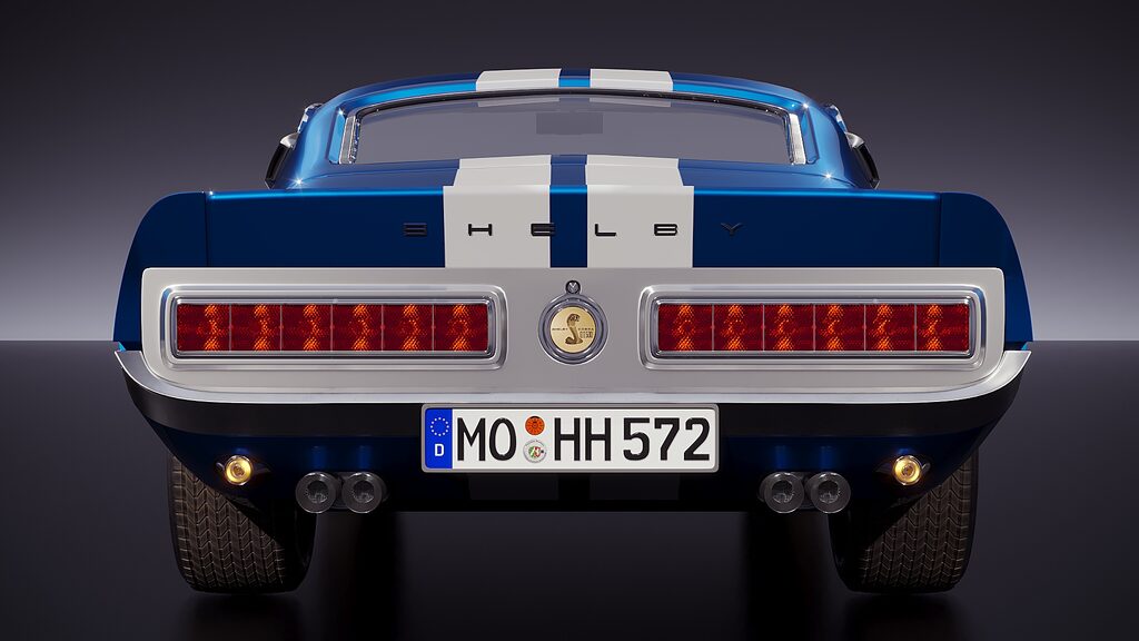 Ford Mustang Shelby GT500KR 2015 automobile (395835) 3D model ...