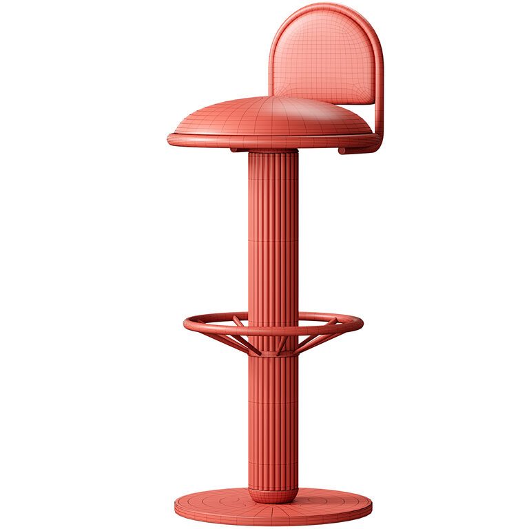 Chuck Bar chair 2014 (395921) 3D model - Download 3D model Chuck Bar ...