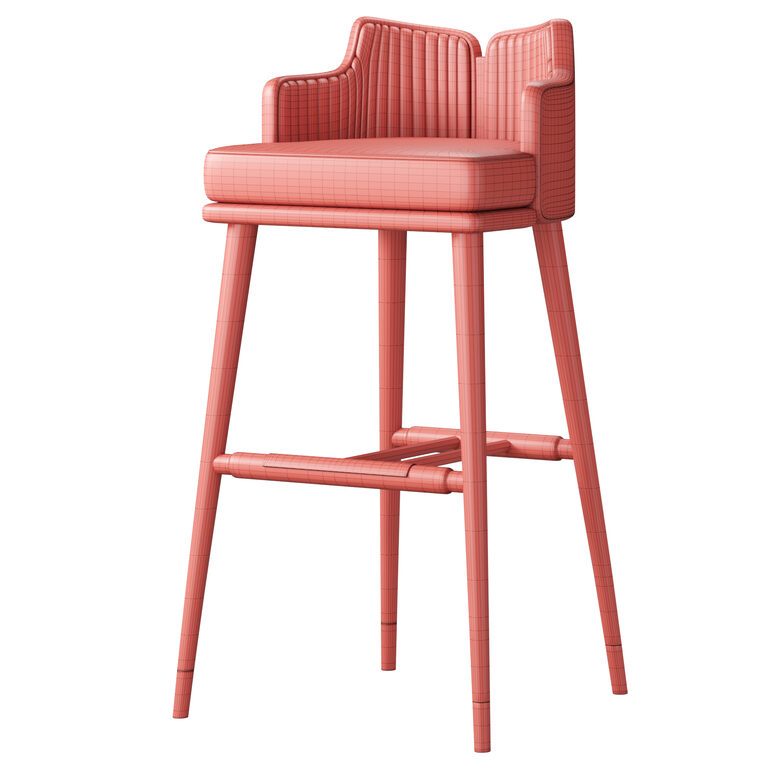 ERVIN BAR CHAIR 2014 (395942) 3D model - Download 3D model ERVIN BAR ...