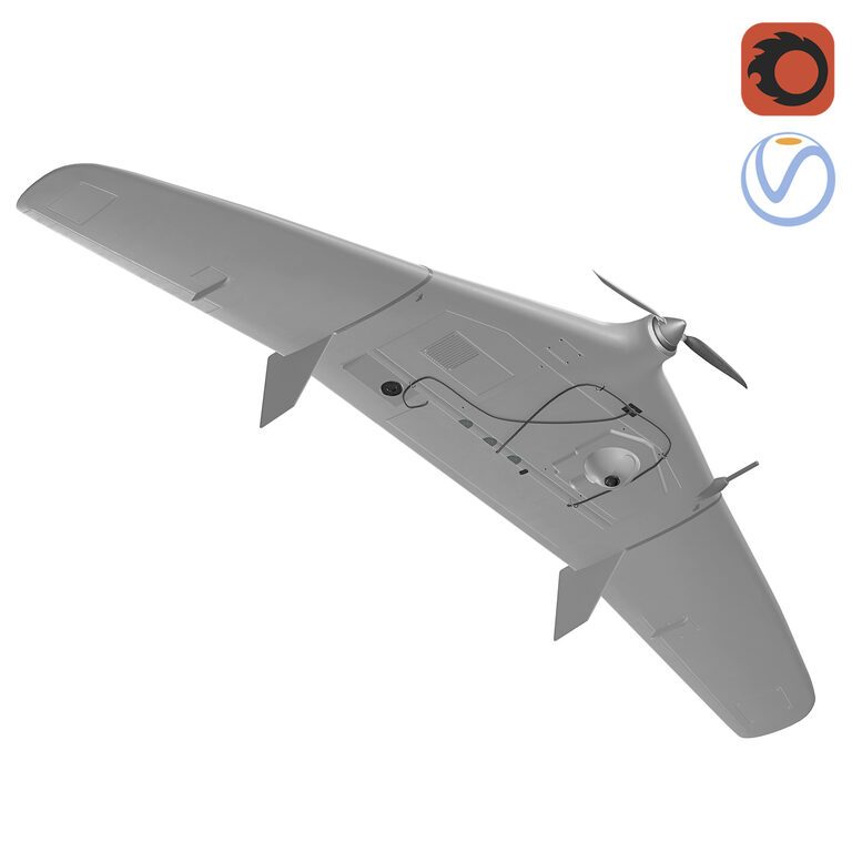UNMANNED AERIAL VEHICLE TACHYON (396041) 3D model - Download 3D model ...