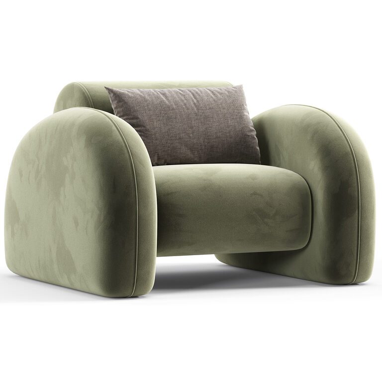 Dango Armchair (396123) 3D model - Download 3D model Dango Armchair ...