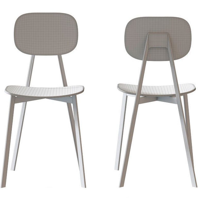 Pointhouse Tata Chair (396285) 3D model - Download 3D model Pointhouse ...