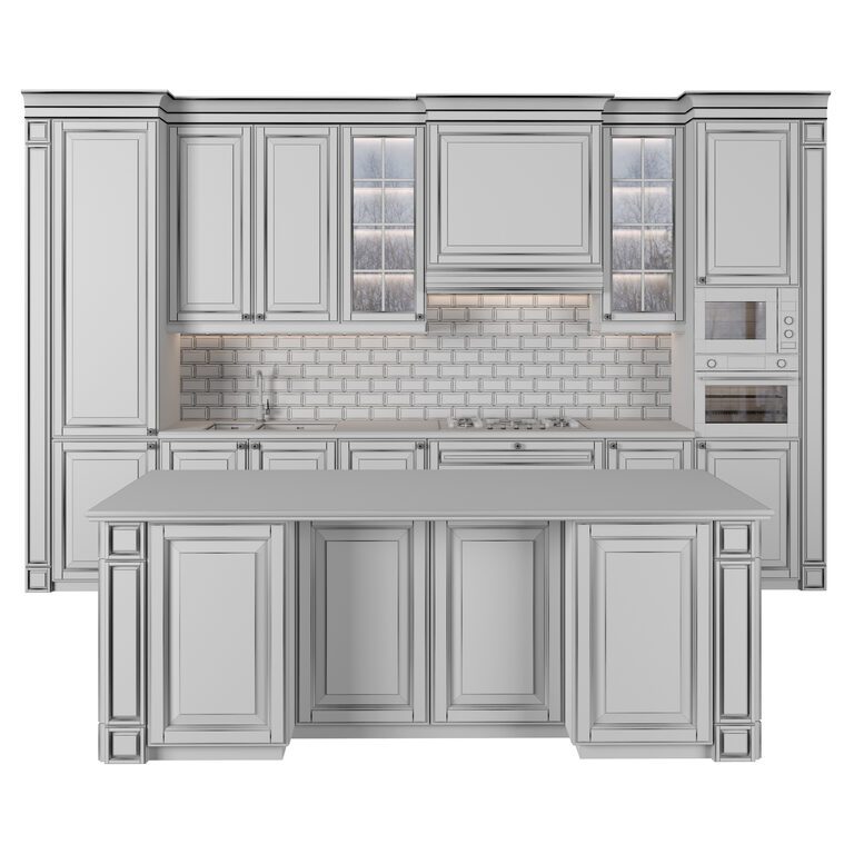 Kitchen Furniture 3D Models | Bring Your Design Ideas to Life