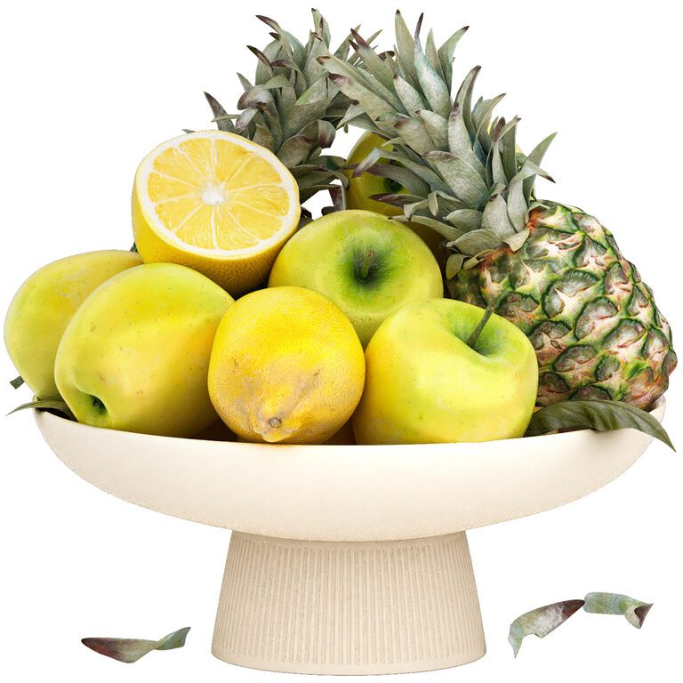 Bowl of tropical fruits 17 (396558) 3D model - Download 3D model Bowl ...
