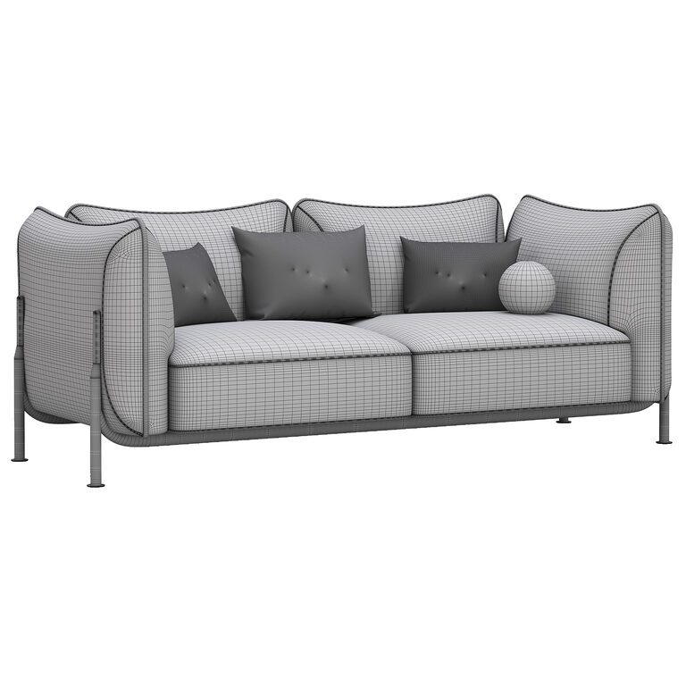 Tasca Sofa 203 By Ghidini1961 (397034) 3D model - Download 3D model ...