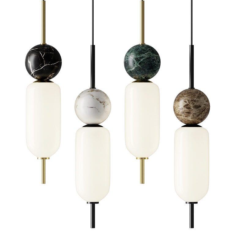 Anet pendant lamp by Aromas (397083) 3D model - Download 3D model Anet ...