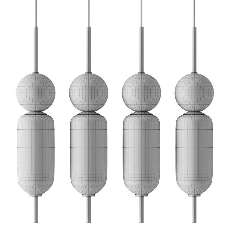 Anet pendant lamp by Aromas (397083) 3D model - Download 3D model Anet ...