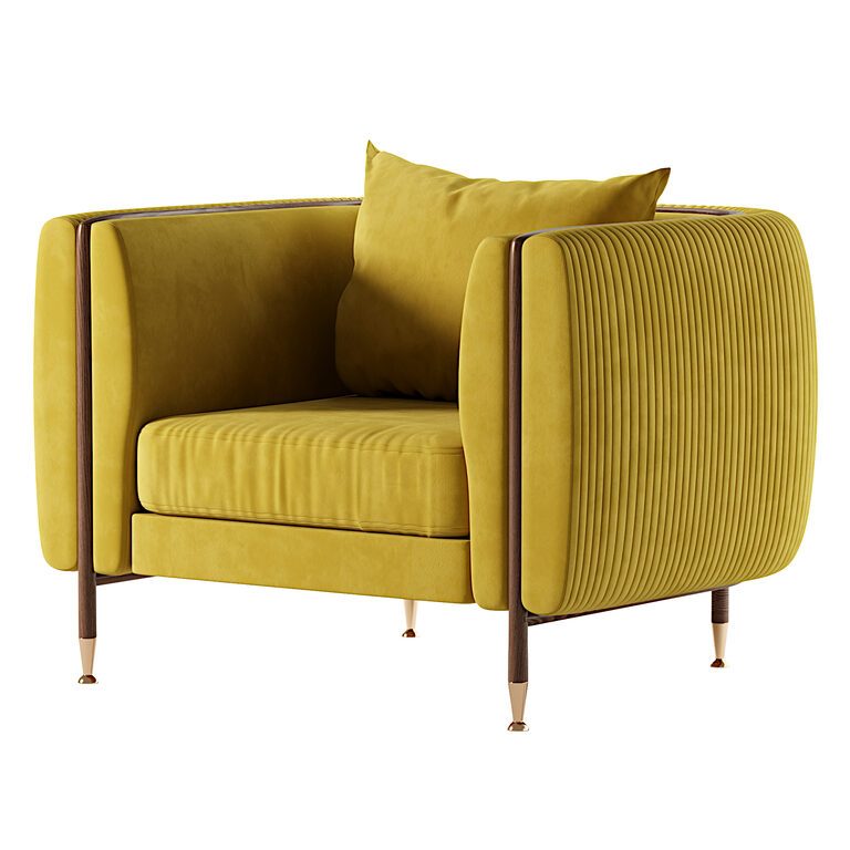 BARLOW armchair (397601) 3D model - Download 3D model BARLOW armchair ...