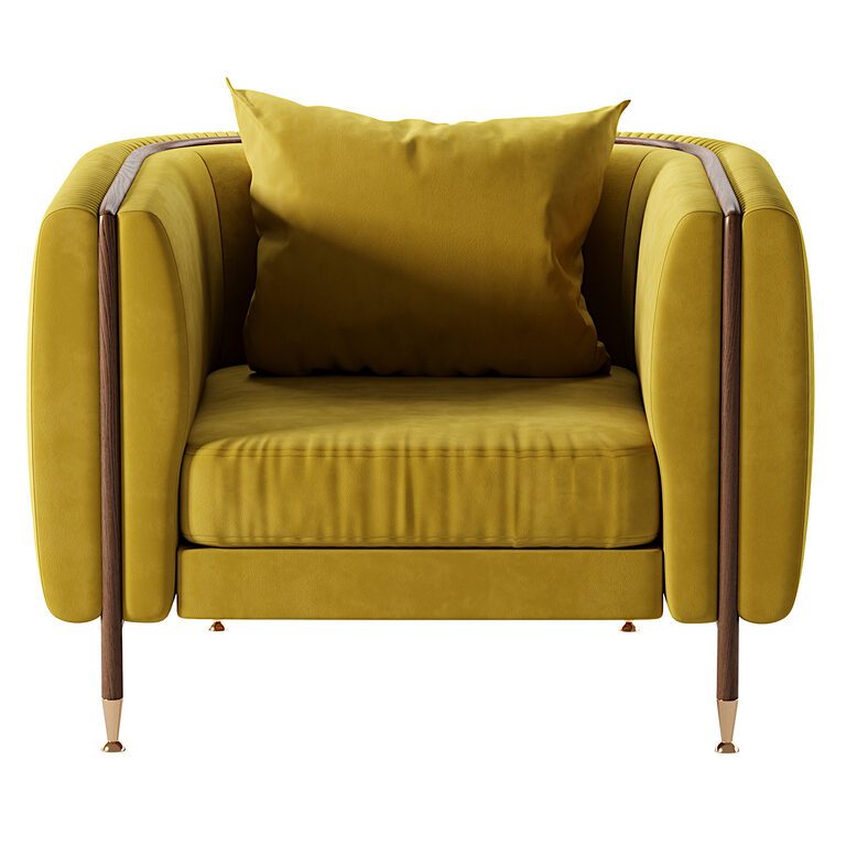 BARLOW armchair (397601) 3D model - Download 3D model BARLOW armchair ...