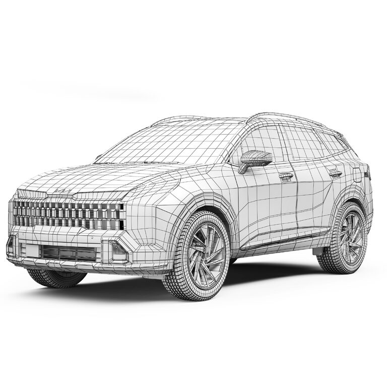 High-Quality 3D Car Models for Games, Animation & VR | 3D-Baza