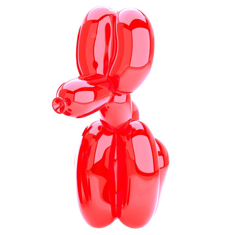 Balloon dog pooping (398154) 3D model - Download 3D model Balloon dog ...