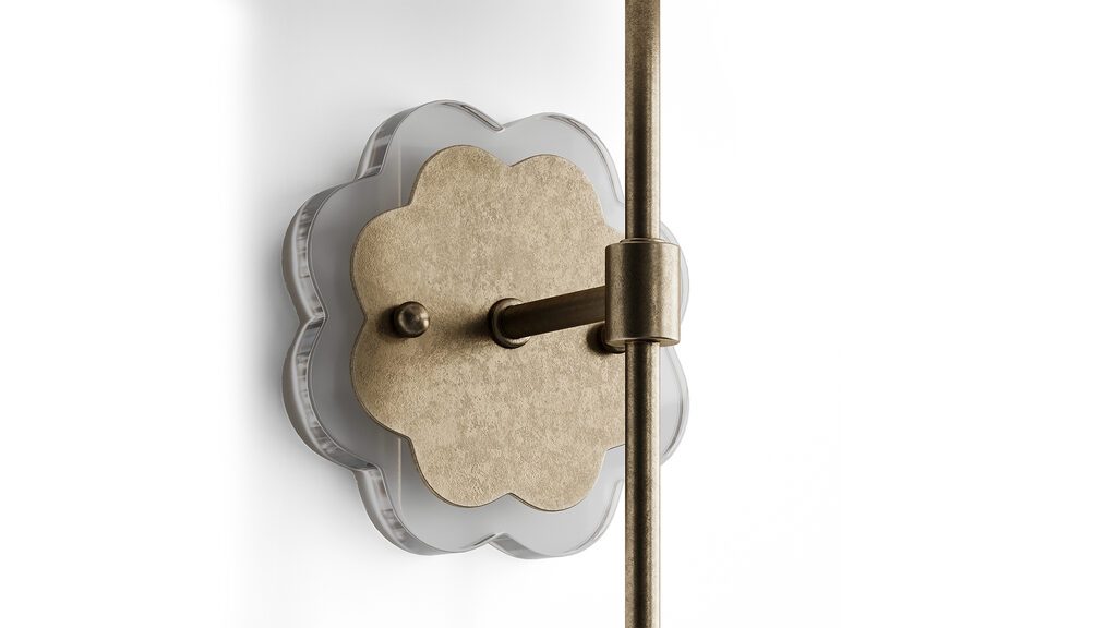 Scalloped Daisy Shade Sconce (398333) 3D model - Download 3D model ...
