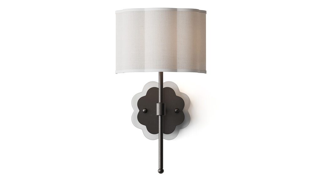 Scalloped Daisy Shade Sconce (398333) 3D model - Download 3D model ...