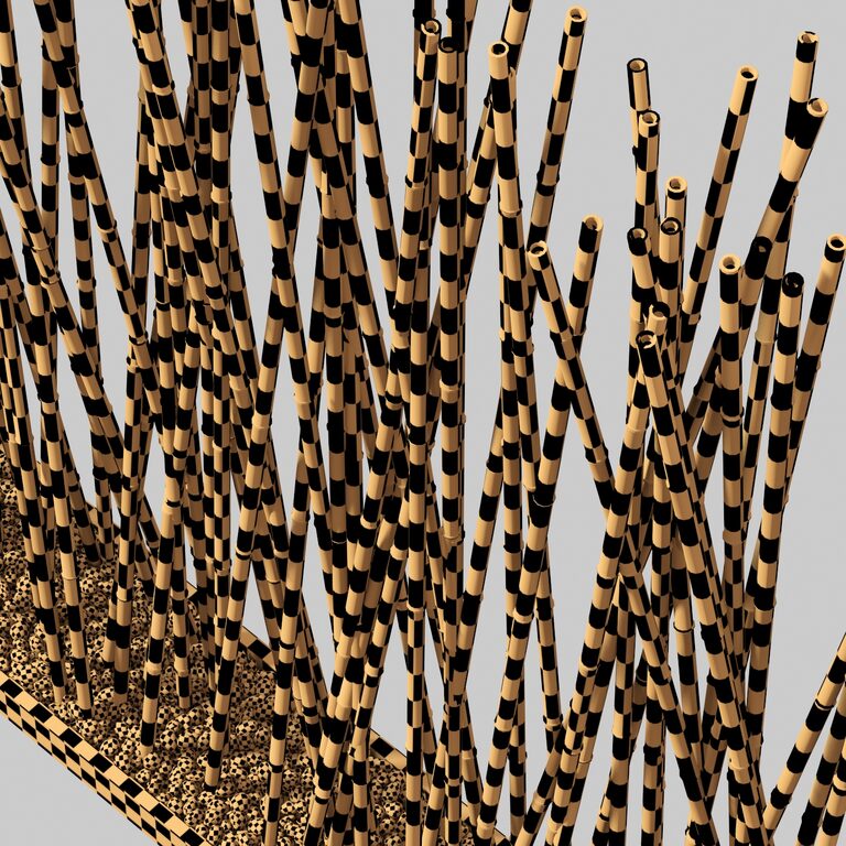 Bamboo decor n35 (398454) 3D model - Download 3D model Bamboo decor n35 ...