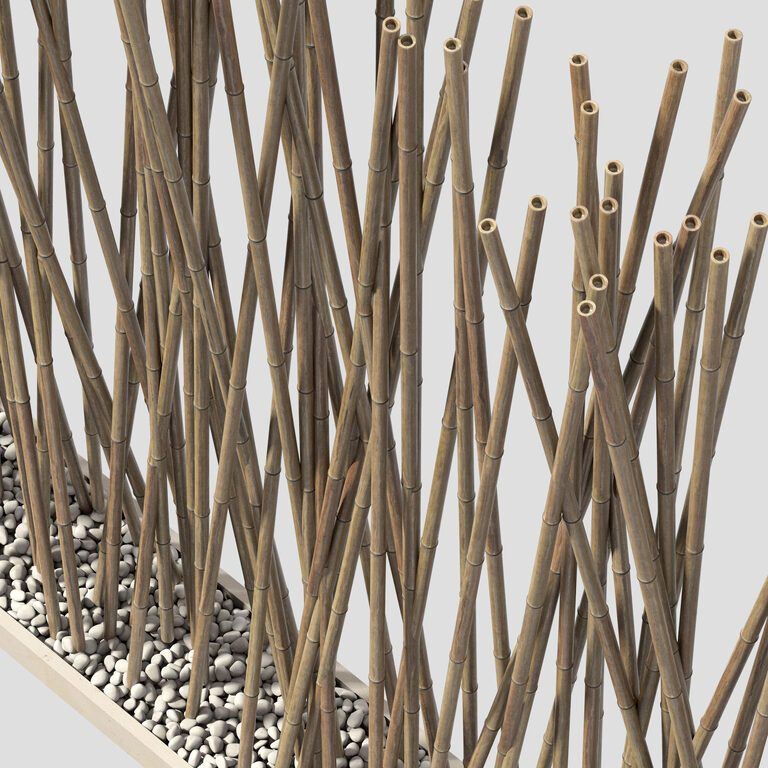 Bamboo decor n35 (398454) 3D model - Download 3D model Bamboo decor n35 ...