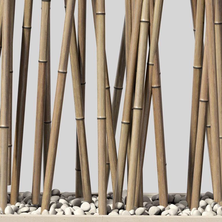 Bamboo decor n35 (398454) 3D model - Download 3D model Bamboo decor n35 ...