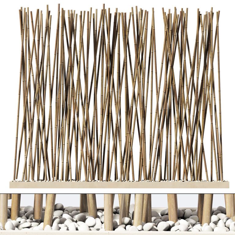 Bamboo decor n35 (398454) 3D model - Download 3D model Bamboo decor n35 ...