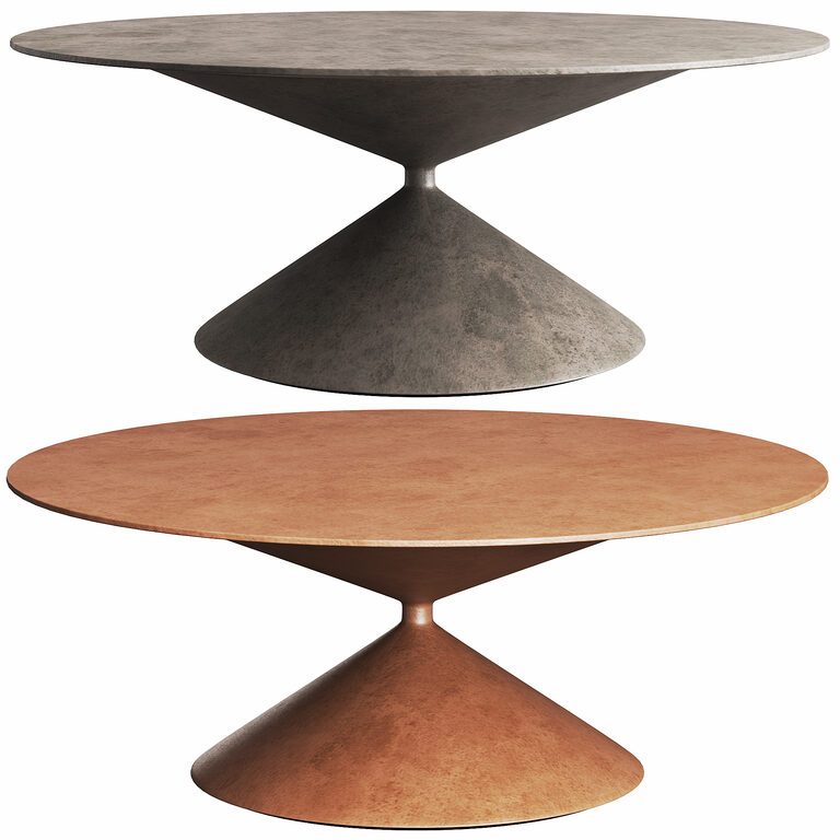 Mini Clay Coffee Table By Desalto (398459) 3D model - Download 3D model ...