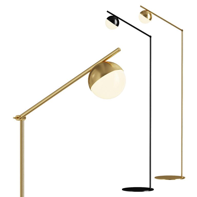 Nordlux Contina Metal Globe Floor Lamp (399876) 3D model - Download 3D ...