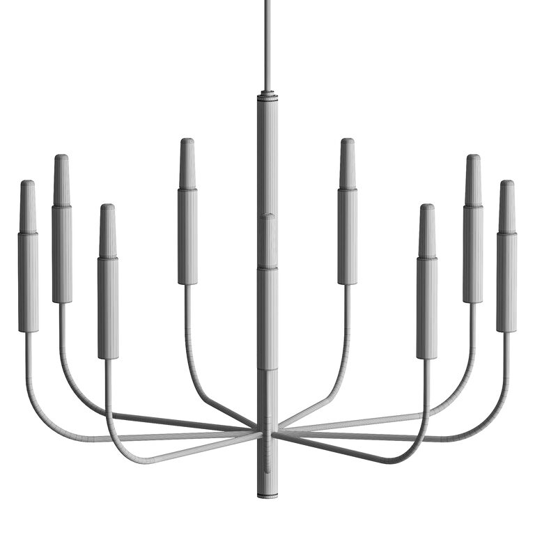 ED Ellen DeGeneres Brianna Chandelier (400079) 3D model - Download 3D ...