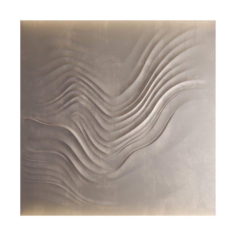 Wave decorative wall 40 (400120) 3D model - Download 3D model Wave ...