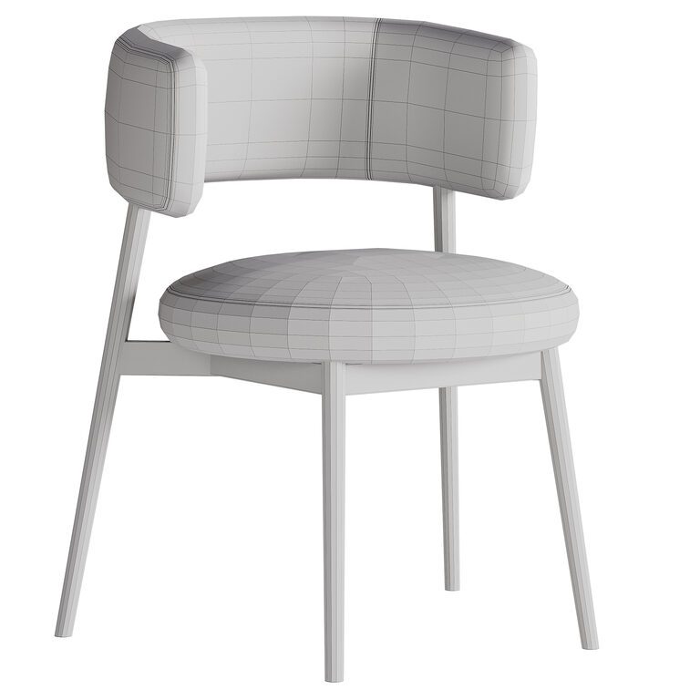 Dining Chair Folsom (400261) 3D model - Download 3D model Dining Chair ...