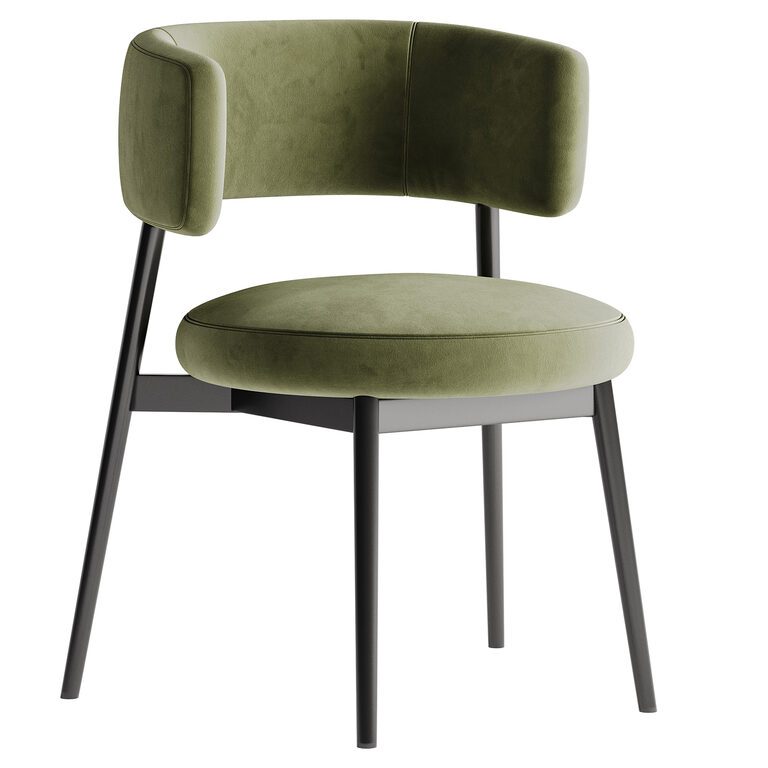 Dining Chair Folsom (400261) 3D model - Download 3D model Dining Chair ...