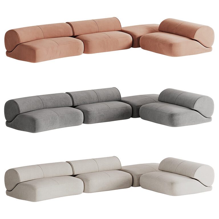 Whale sofa by Mauricio Coelho 02 (400759) 3D model - Download 3D model ...