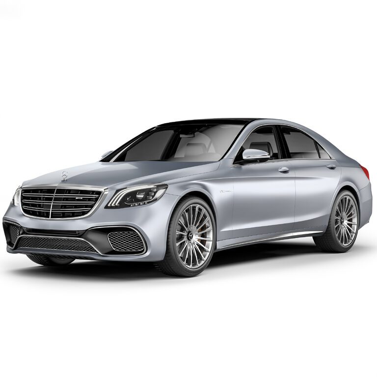 Mercedes-Benz S65 AMG 2018 car (401141) 3D model - Download 3D model ...