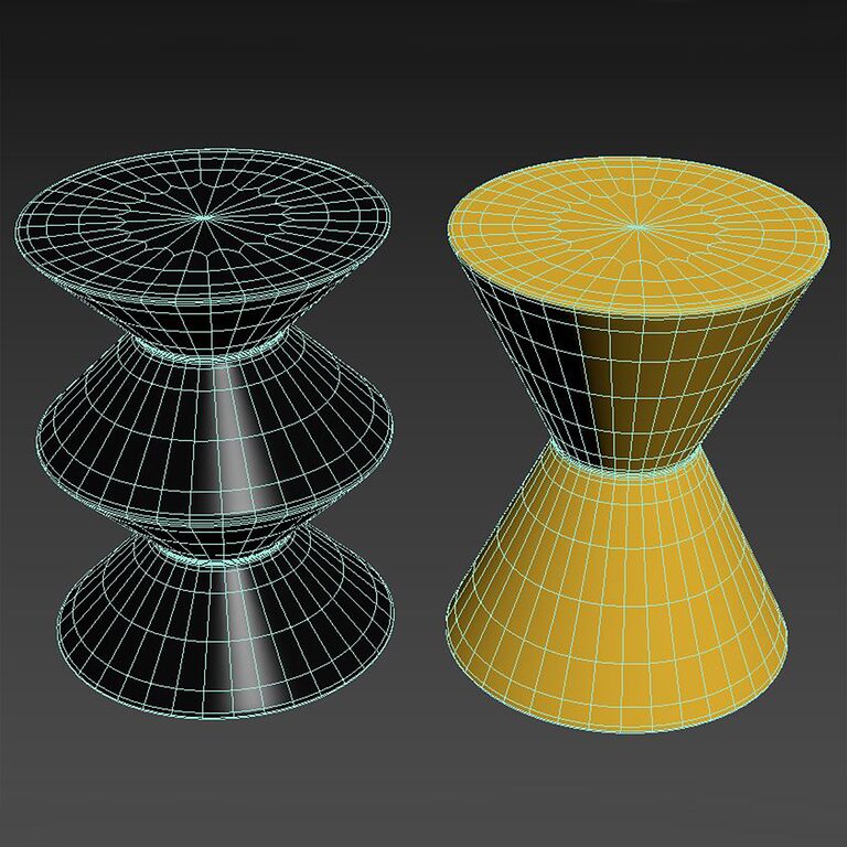 Cesar side table by Minotti (402644) 3D model - Download 3D model Cesar ...