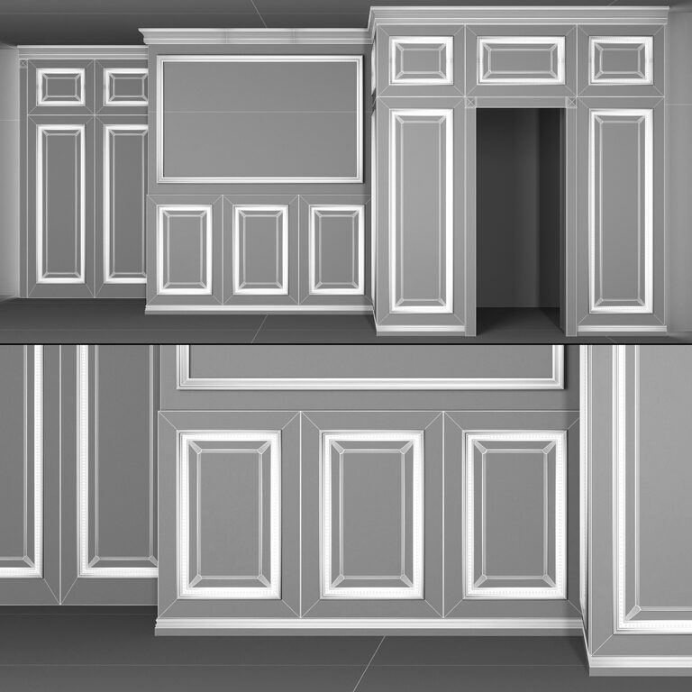 Italon Imperiale Riva set 1 Wall Panels (43620) 3D model - Download 3D ...