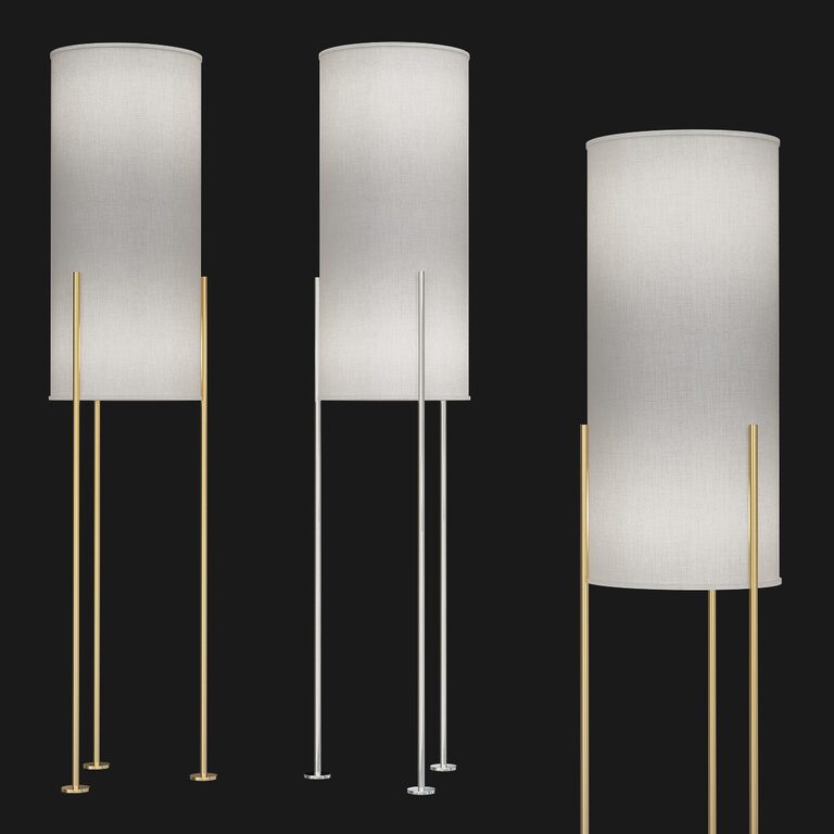 Floor Lamp low poly 3d models collection 15 pieces (43672) 3D model ...