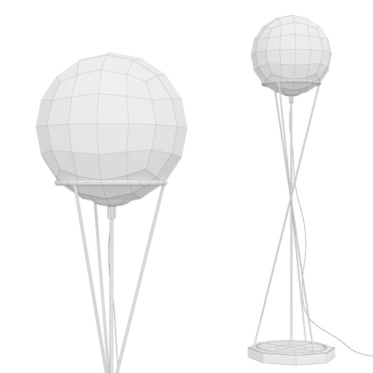 Floor Lamp low poly 3d models collection 15 pieces (43672) 3D model ...