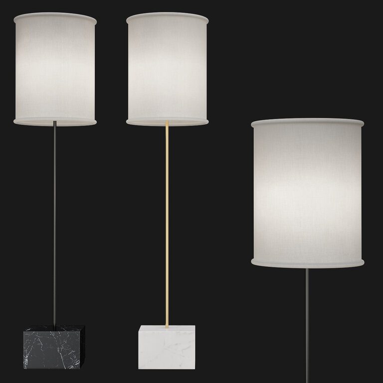 Floor Lamp low poly 3d models collection 15 pieces (43672) 3D model ...