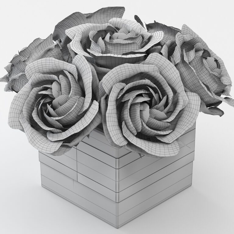 Bouquet of roses (44698) 3D model - Download 3D model Bouquet of roses ...