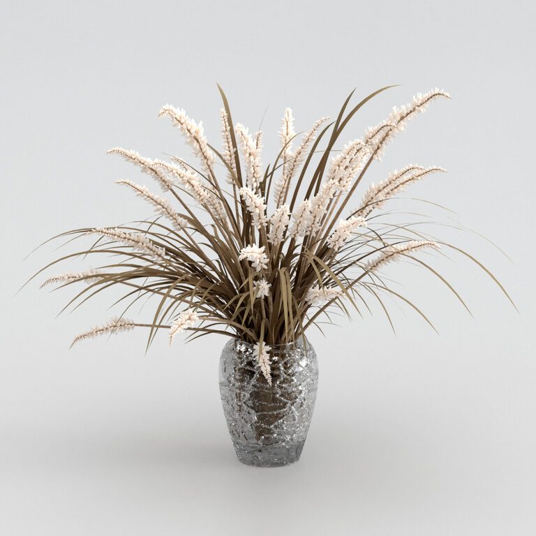 Dried flowers bouquet (44766) 3D model - Download 3D model Dried ...