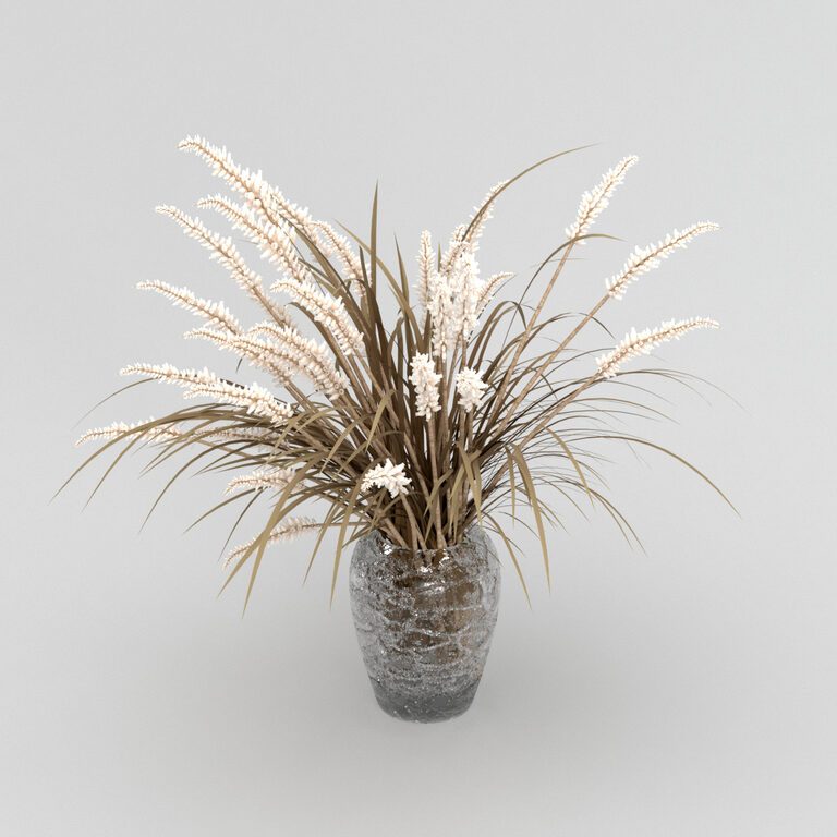 Dried flowers bouquet (44766) 3D model - Download 3D model Dried ...