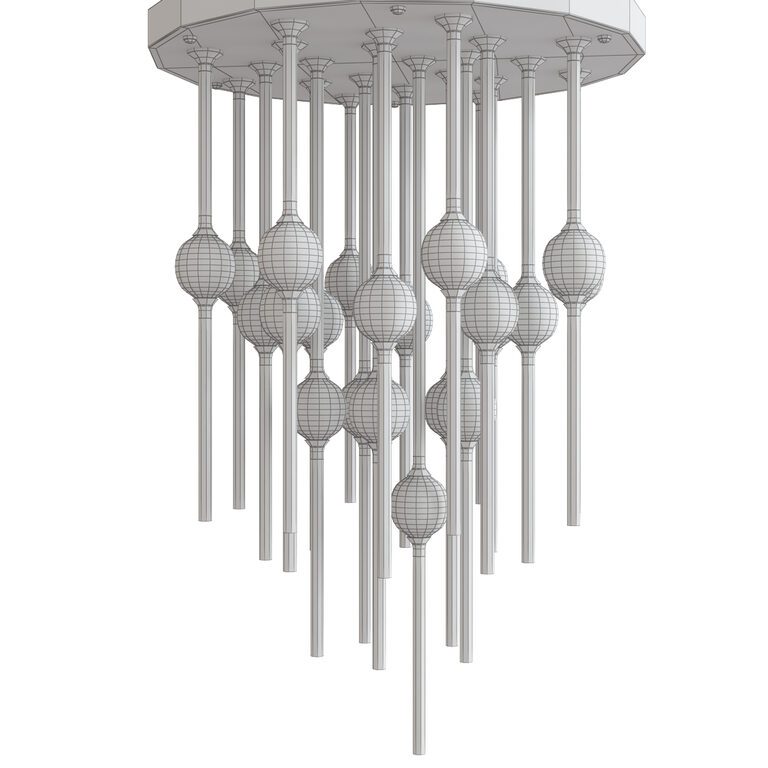 Hamilton by Romatti chandelier (49207) 3D model - Download 3D model ...