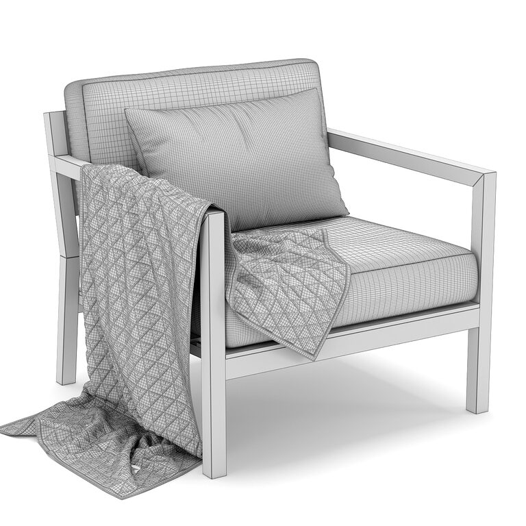 Restoration Hardware Outdoor Palma Collection (71602) 3D model ...