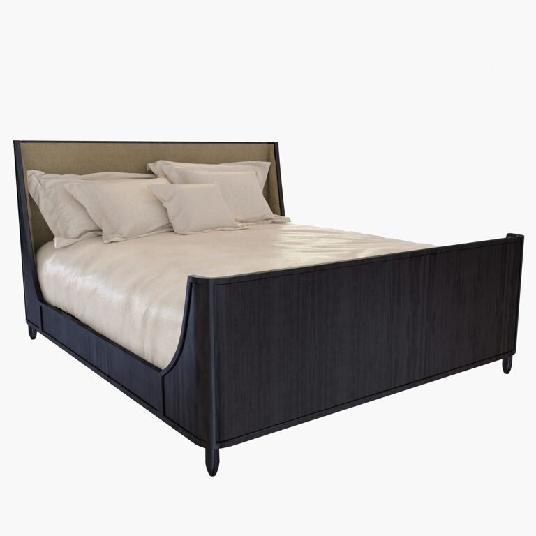 Barbara Barry Collection bed (83655) 3D model - Download 3D model ...