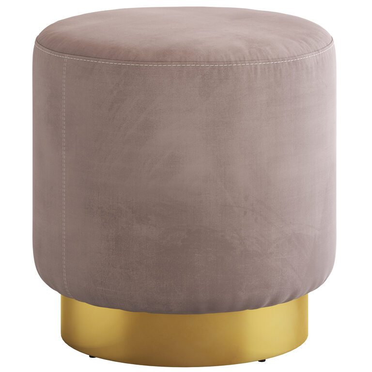 Coco Republic Baxter Ottoman (88738) 3D model - Download 3D model Coco ...