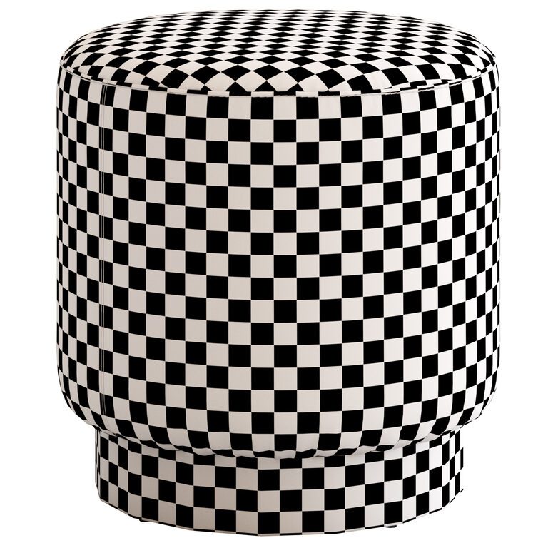 Coco Republic Baxter Ottoman (88738) 3D model - Download 3D model Coco ...