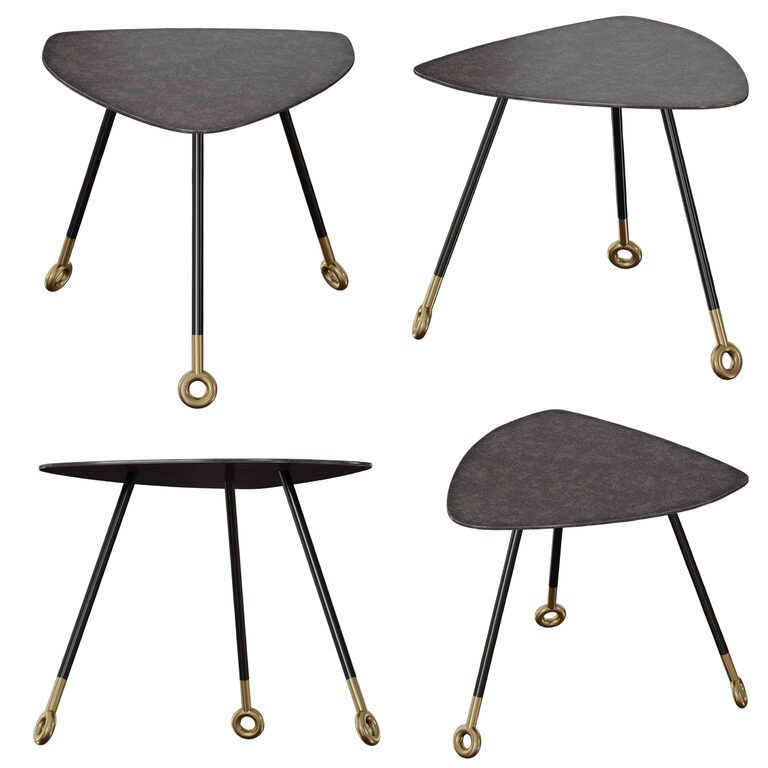 Stiles Metal Triangle Nesting Table (88749) 3D model - Download 3D ...