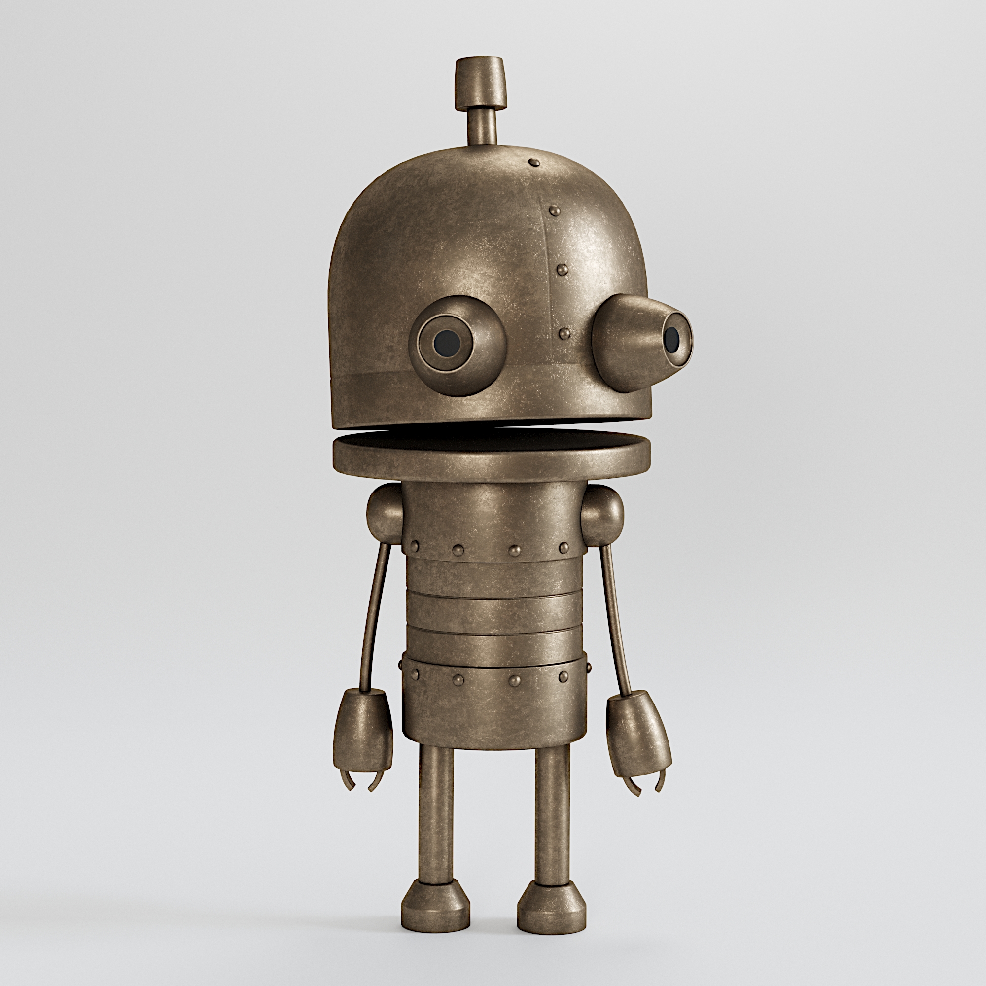 Joseph From Machinarium (128910) 3D model - Download 3D model Joseph From Machinarium (128910 ...