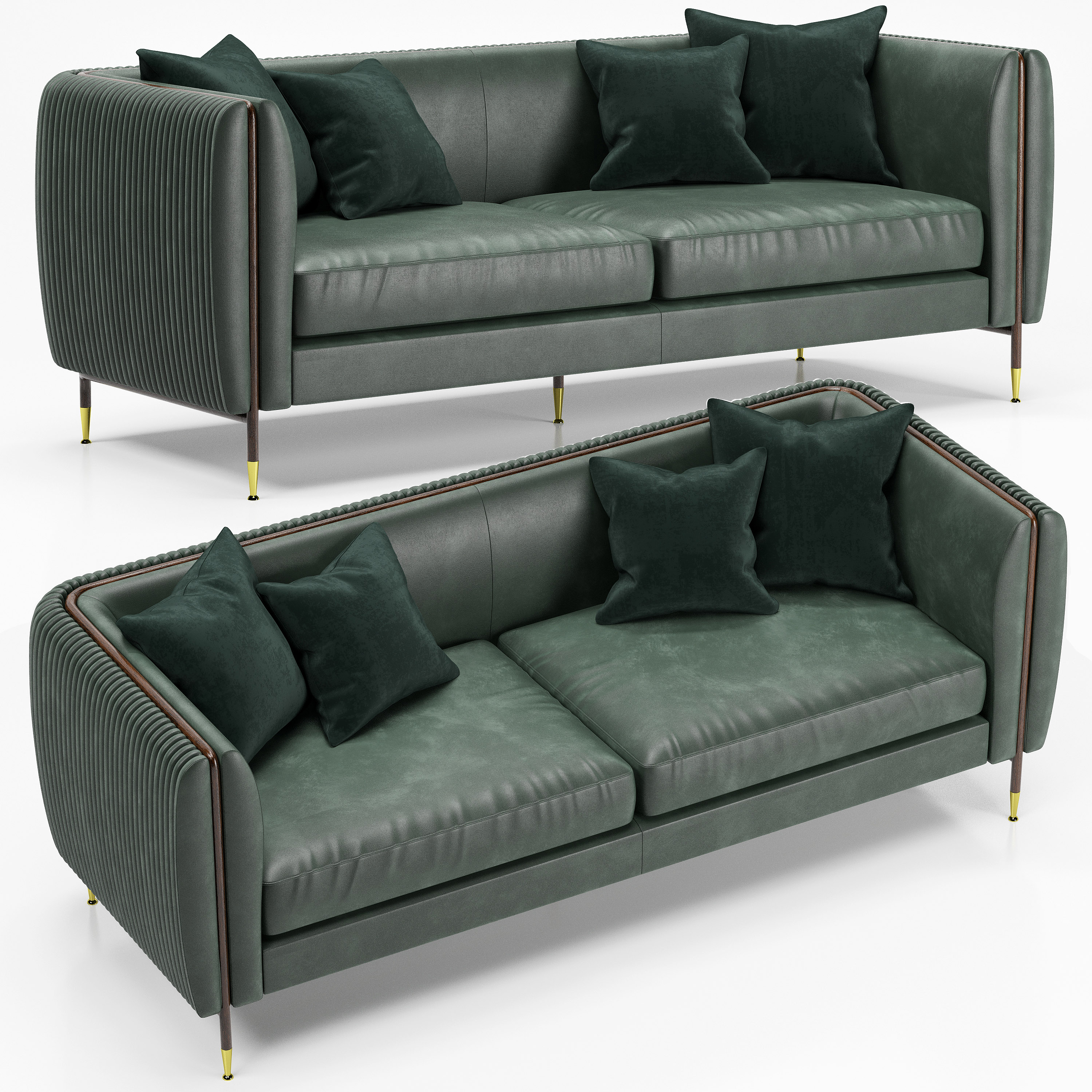BARLOW SOFA | MEZZO COLLECTION (321238) 3D model - Download 3D model ...